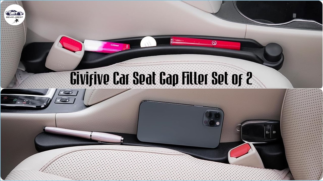 Givifive Car Seat Gap Filler Set Of 2 Review – Solve The Seat Gap ...