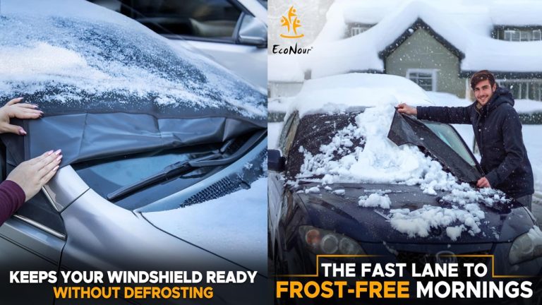 EcoNour Windshield Cover For Ice And Snow - The Ultimate Winter ...